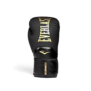Everlast P00002362 Elite V2 Training Glove Black/Grey 14OZ