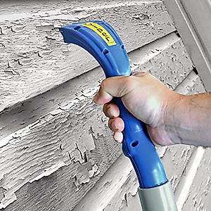 Oneida Air Systems Viper Vacuum Scraper® Ergonomic Textured Grip Wet/Dry Vac Attachment with Reversible Tungsten-Carbide Blade