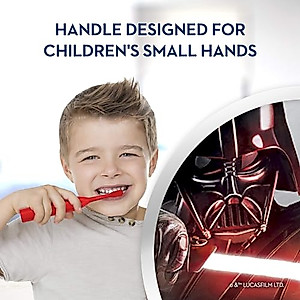 Oral-B Kids Battery Power Electric Toothbrush Featuring Disney's Star Wars for Children and Toddlers age 3+, Soft (Characters May Vary), Multi