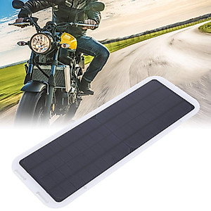 VTOSEN Outdoor 18V Solar Panel Portable Car Charging Power Board Charger Kit for Motorcycle - Solar Panel, Solar Power Board, and Car Solar Charger All in One