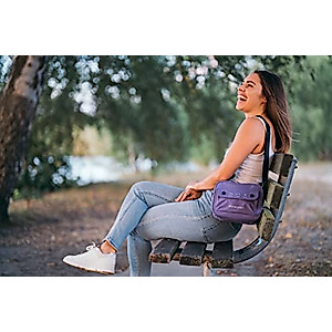 Sherpani Osaka, Small Crossbody Bag with Coin Purse, Small Shoulder Bag, Cross Body Bag, Christmas Gifts, Purses for Women (Iris)