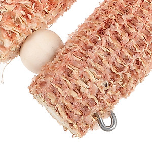 POPETPOP Hamster Arch Bridge Parrot Toys Rabbit Toys Bunny Toys Corncobs Hamster Ladder Wear-Resistant Chinchilla Plaything Parrot Bites Toy Small Pet Ladder Toy Corn Cob Molar Hamster Cage