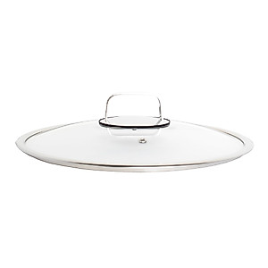 LIVWELL DiamondClad 12-inch Nonstick Hybrid Wok - Home and Kitchen Gift - Stainless Steel Wok Stir Fry Pan - Dishwasher and Oven Safe - Honeycomb Wok - PFOA-free - Honeycomb Cookware - Bundle