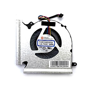 BestParts Genuine CPU+GPU Cooling Fan Replacement for MSI GE66 10UH 10UG 10UE 11UH 11UG 11UE 12UHS 12UGS, GP66 10UH 10UG 11UH 11UG 12UGS 12UHSO (RTX 30 Series) MS-1544 MS-1545 PABD08008SH N453 N454