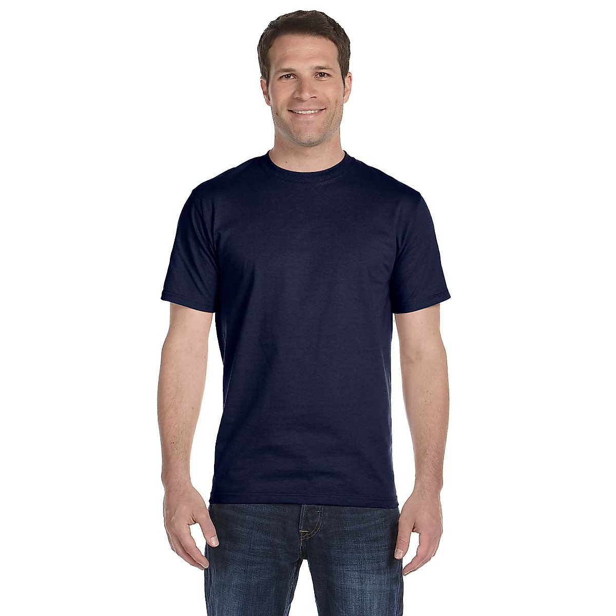 Hanes Men's Beefy-T Tall T-Shirt, Navy, XXX-Large Tall