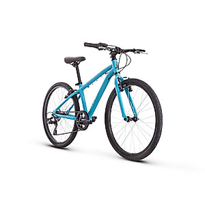 Raleigh Bikes Cadent 24 Kids Flat Bar Road Bike for Boys Youth 8-12 Years Old, Blue