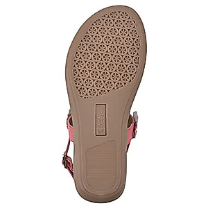 WHITE MOUNTAIN Women's Liftoff Sandal, Coral/Smooth, 9.5 M