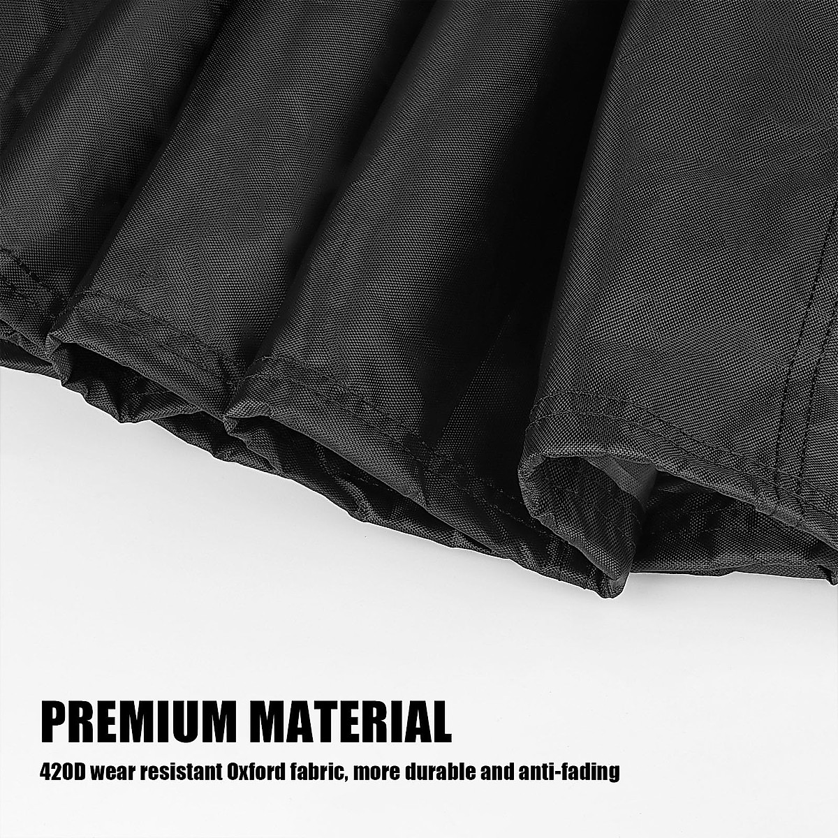 Guisong Outdoor Bar Table Cover, Protective Cover for Outdoor Console Table/Bar Height Table/Metal Outdoor Bar Table/Outside Bar for Patio-48.5" x 16" x 38"