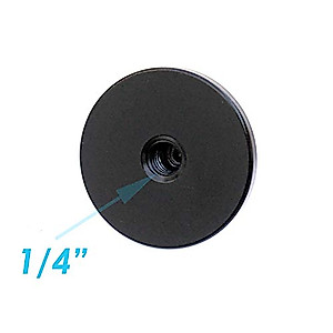 (2 Packs) Fotasy CNC Aluminum Alloy Tripod Adapter for GoPro Cameras, Metal Tripod Mount Adapter for GoPro Hero Cameras HERO2 HERO3 Hero4 Hero5 hero6 Hero7