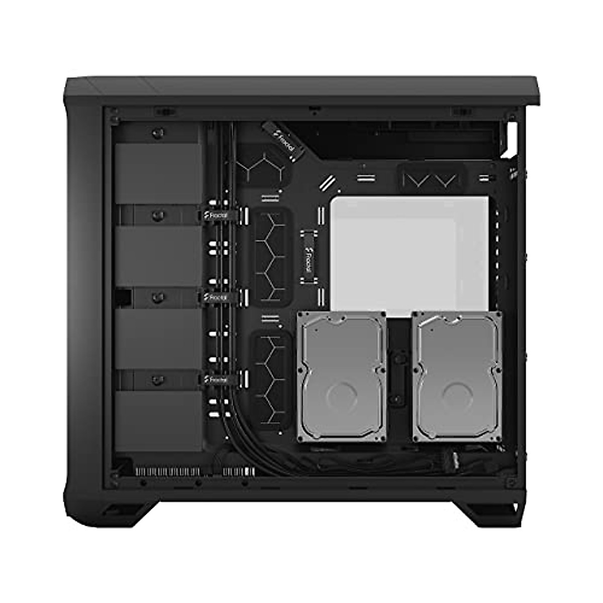 Fractal Design Torrent Black E-ATX Tempered Glass Window High-Airflow Mid Tower Computer Case