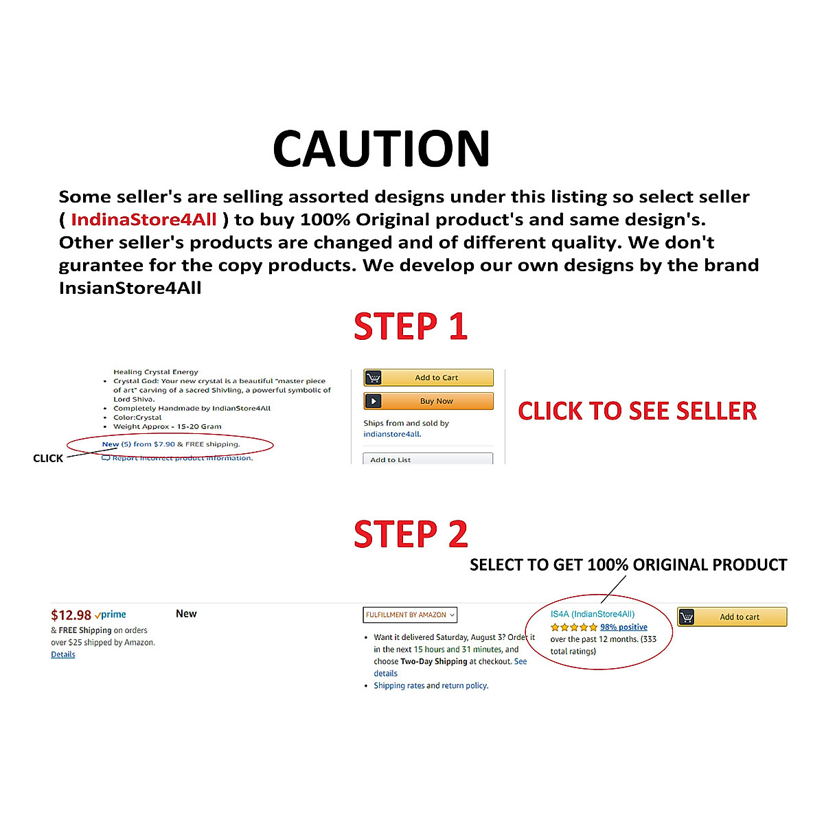 IS4A 447 Multicolored Bollywood Forehead Stickers Adhesive Body Jewelry 9 Cards of Different Sized Tattoo Velvet Bindi Round Dot (RED)