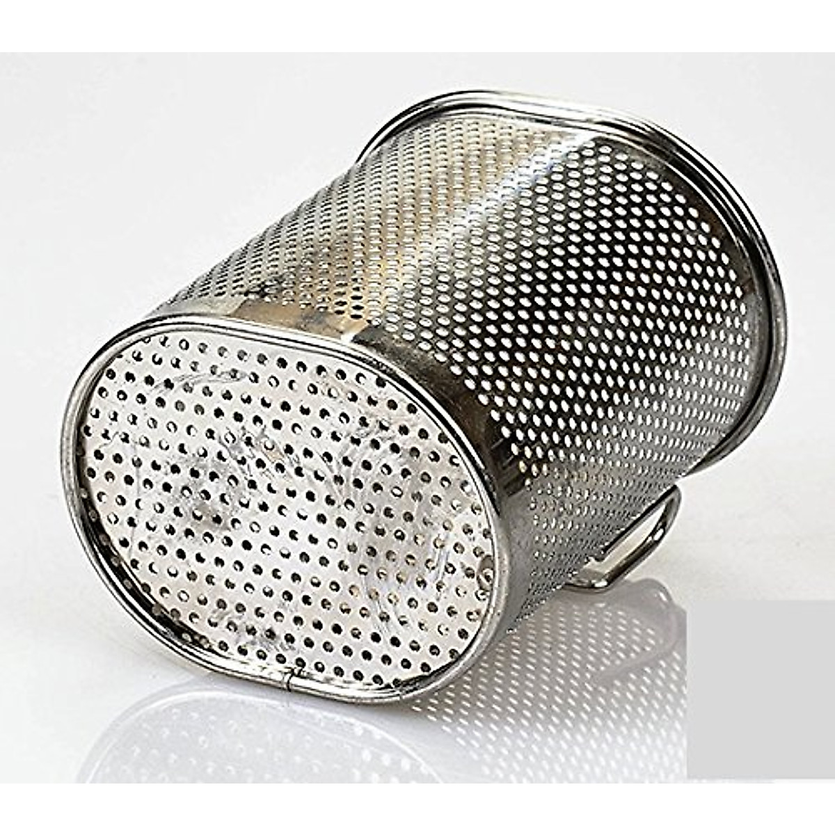 Stainless Steel Cutlery Utensil Holder (Small Oval) Chopsticks Holder for Dishwasher