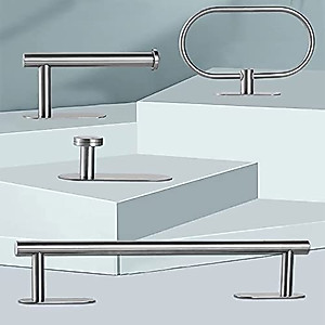 4Pieces Bathroom Towel Rack Large Capacity for Kitchen Bathroom Home Dormitory Towels Holder Space Saving Hand Towel Holder