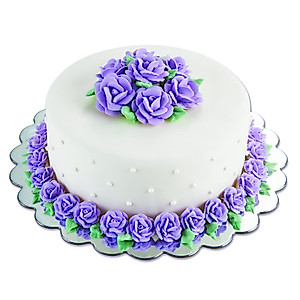 Wilton 12" Silver Platters, 5pk