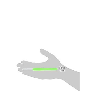 Clover 1053/K Amour Crochet Hook, Size K/6.5mm , Green