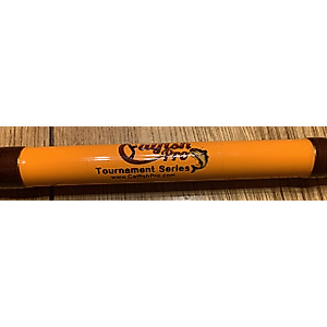 Catfish Pro Tournament Series Casting Rod - 7'6" One-Piece Rod with S-Glass, E-Glass & Carbon Graphite Construction, Super Grip, Glow Tip, Heavy-Duty Stainless-Steel Guides - Ideal for Big Catfishing!