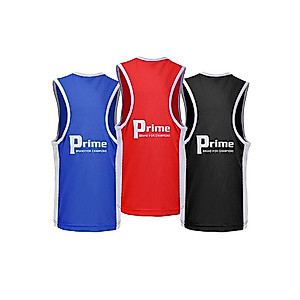 Prime Sports Kids Boxing Uniform Set Top & Shorts 2 Pcs Top and shorts Boxing Clothes for Kids Boys/Girls Satin Fabric For 03 to 14 Years(7-8 Years, Black)
