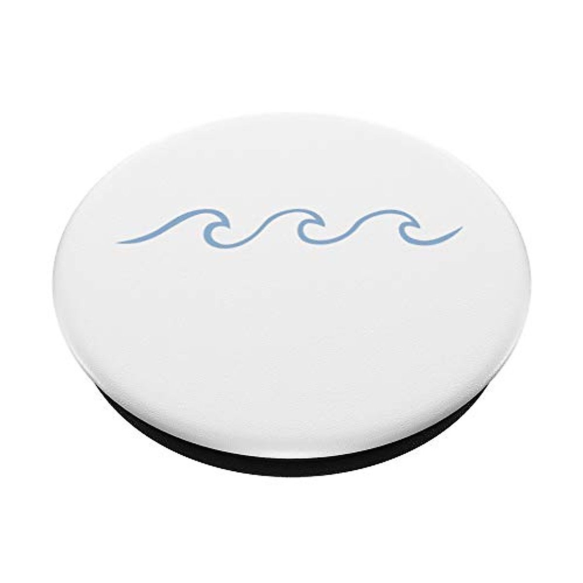 aesthetically pleasing one line art wave minimalist surf PopSockets Swappable PopGrip