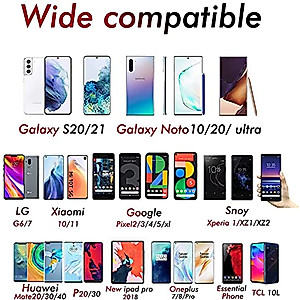 USB C Headphones Ecoker Hi-Fi Immersive Bass Sound Metal Earphones Type C Earbuds with MEMS Microphone for Samsung Galaxy S21/Ultra/S20/Note10, Google Pixel 5/4/3/2 - Black(Updated Version)