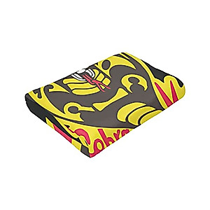 Blankets Ultra-Soft Flannel Throw Blanket Warm Fuzzy Lightweight Blanket,Fluffy Cozy Plush Fleece Comfy Blanket for Couch Sofa Bed 50"X40"