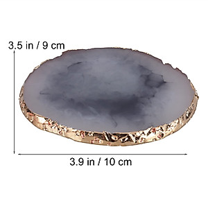 FOMIYES Cosmetic Manicure Pallet Nail Paint Plate Nail Paint Board Manicure Nail Pallet Nail Painting Tray Nail Art Pallet Resin for Makeup Pallet Palettes Watercolor Painting Marble