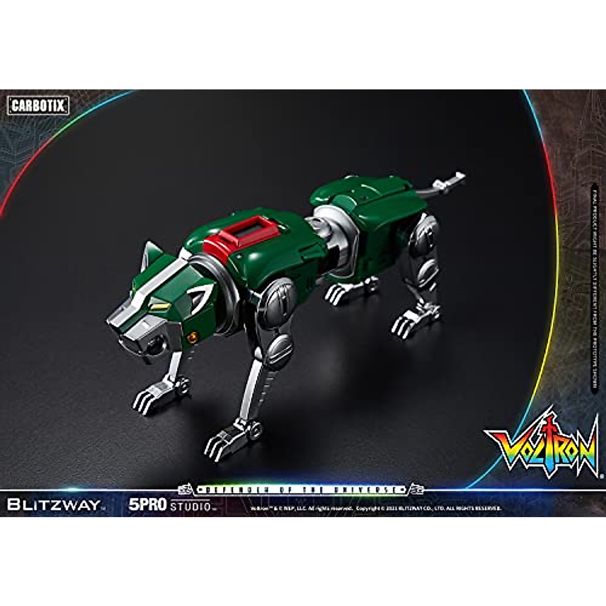 Blitzway - Voltron - CARBOTIX Series - 5Pro Studio Voltron Action Figure