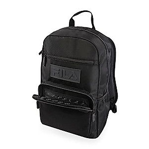 Fila Vermont 2 Laptop Backpack, Black/Grey, One Size