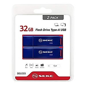 SEKC 32GB 2Pack USB 2.0 Flash Drive - SEU2252P32G
