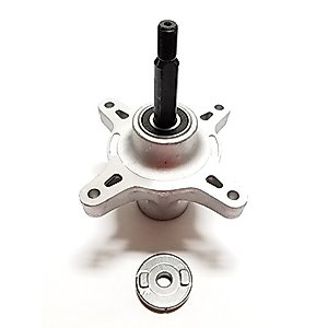 LAWN & GARDEN AMC Spindle Assembly, (Housing, Shaft, Blade Adapter) Compatible with Toro Exmark 139-6613 120-5235 Shaft, 121-9107 120-6234 Housing, 120-5236 Blade Adapter