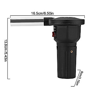 GLOGLOW Outdoor Cooking BBQ Air Blower, Portable Barbecue Fire Blower for Camping Hiking Grill Picnic Stove