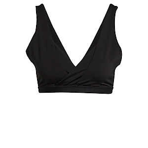 adidas Women's Yoga Essentials Studio Light Support Nursing Bra, Black, X-Large A-C