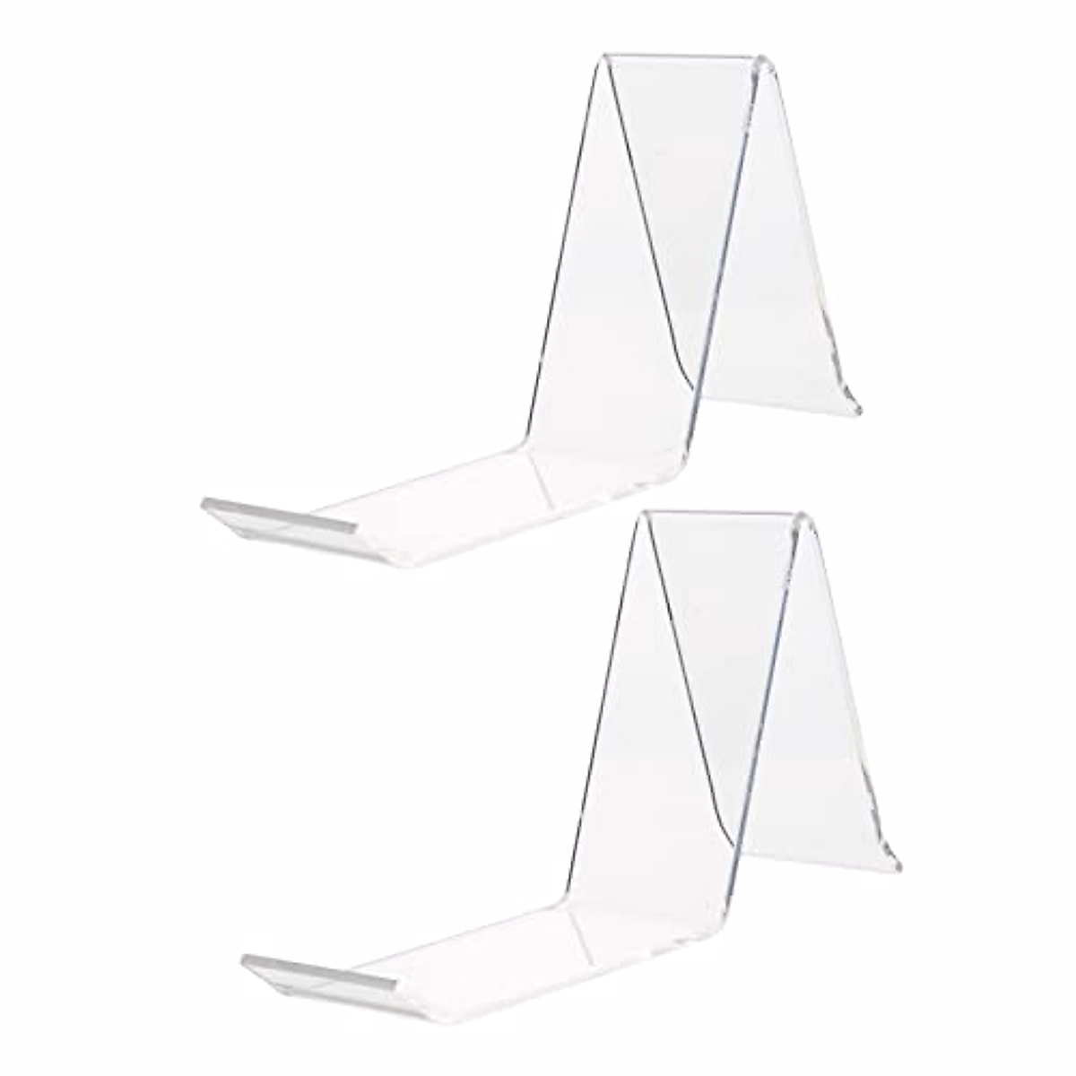 EXQUIMEUBLE 2pcs Shoe Support Shoe Rack Shoes Rack Show Rack Sneaker Holder Shoe Display Stand Shoe Display Rack Sneaker Stand Sandal Stand Bracket Acrylic Men and Women Children's Shoes