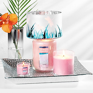 Yankee Candle Pink Sands Scented, Classic 22oz Large Jar Single Wick Candle, Over 110 Hours of Burn Time