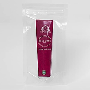 New Packaging! 3-Pack l Organic Rose Petal Cones l With Two-Way Humidifier l Natural Rosebud Cones