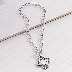 Silpada 'Cross Pendant Necklace' in Sterling Silver