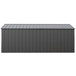 Arrow Classic Metal Shed, 14 x 17, Charcoal