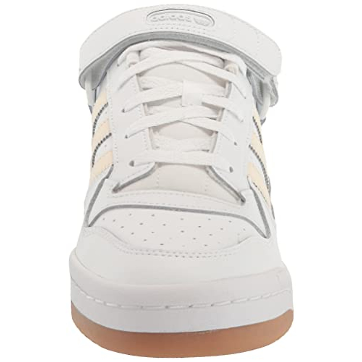 adidas Originals Women's Forum Low Sneaker, FTWR White/Ecru Tint/Gum 3, 11
