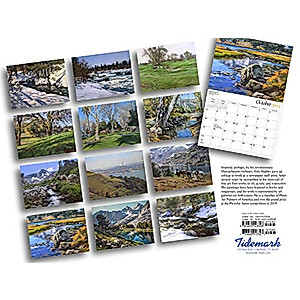 California, Paintings by Tom Hughes 2021 Wall