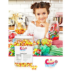 Sarahs Candy Factory Candy Corn in Jar, 3 Lbs