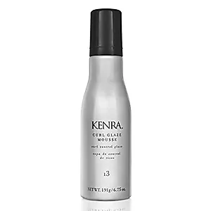 Kenra Curl Glaze Mousse 13 | Curl Control Glaze | Provides Frizz Control & Humidity Resistance | All Hair Types | 6.75 oz