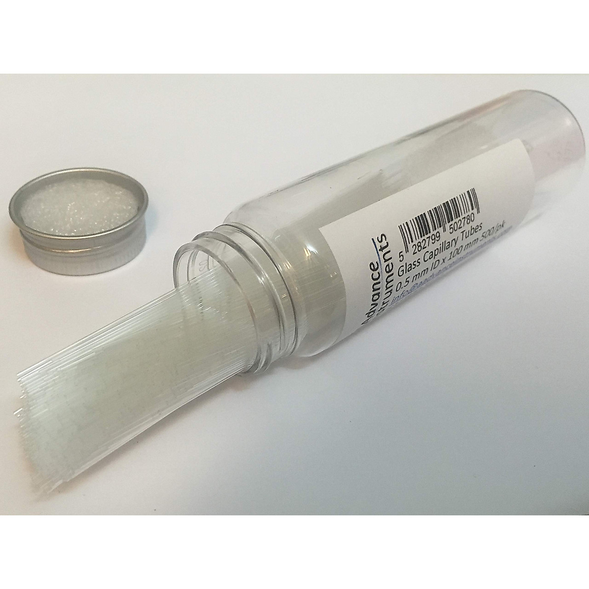 Glass Capillary Tubes/Micro Pipettes TLC Spotting 0.5mm ID x 100mm 500 or 1000/pk AAdvance Instruments (500)