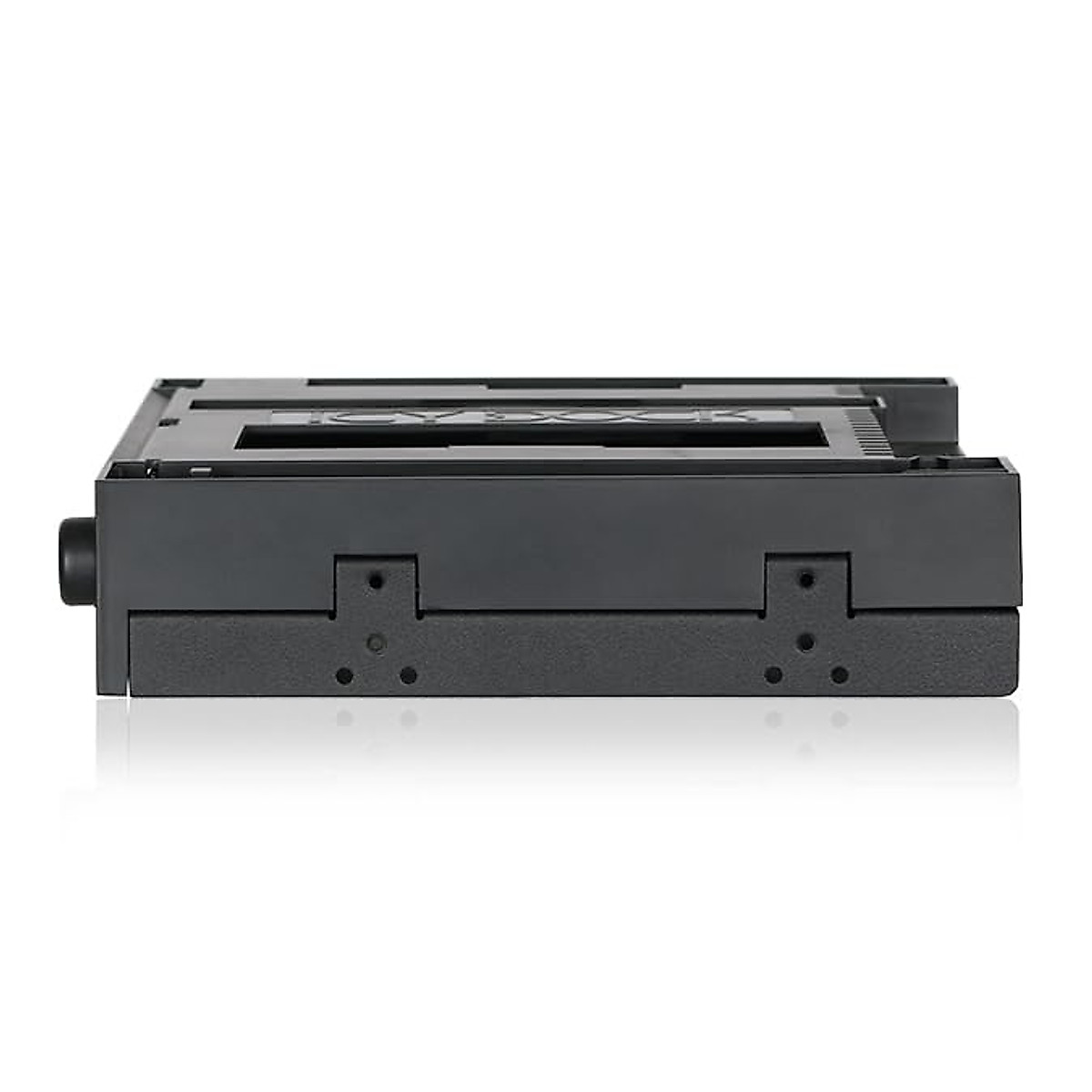 ICY DOCK Tool-Less 3.5” SATA HDD Mobile Rack and Ultra-Slim 9.5mm ODD Bay for External 5.25” Bay | DuoSwap MB971SPO-B (3.5" HDD + ODD)