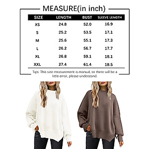 LILLUSORY Fall Clothes for Women Fall Sweaters 2024 Trendy Fall Outfits Fall Fashion for Women Oversized Knit Sweaters