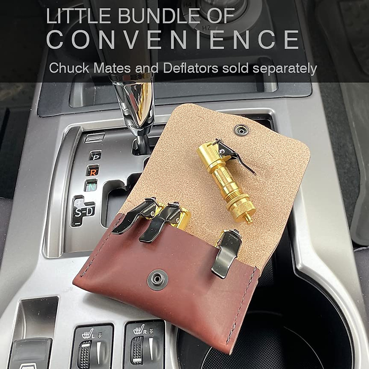 SKÖG Chuck Mates Genuine Leather Perfect Size Pouch