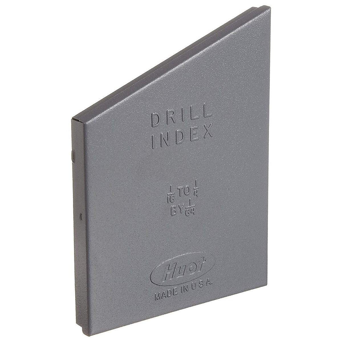 Huot 12750 Jobbers Length Fractional Drill Index, 1/16-inch to 1/4-inch by 64ths, (1 per Pack)