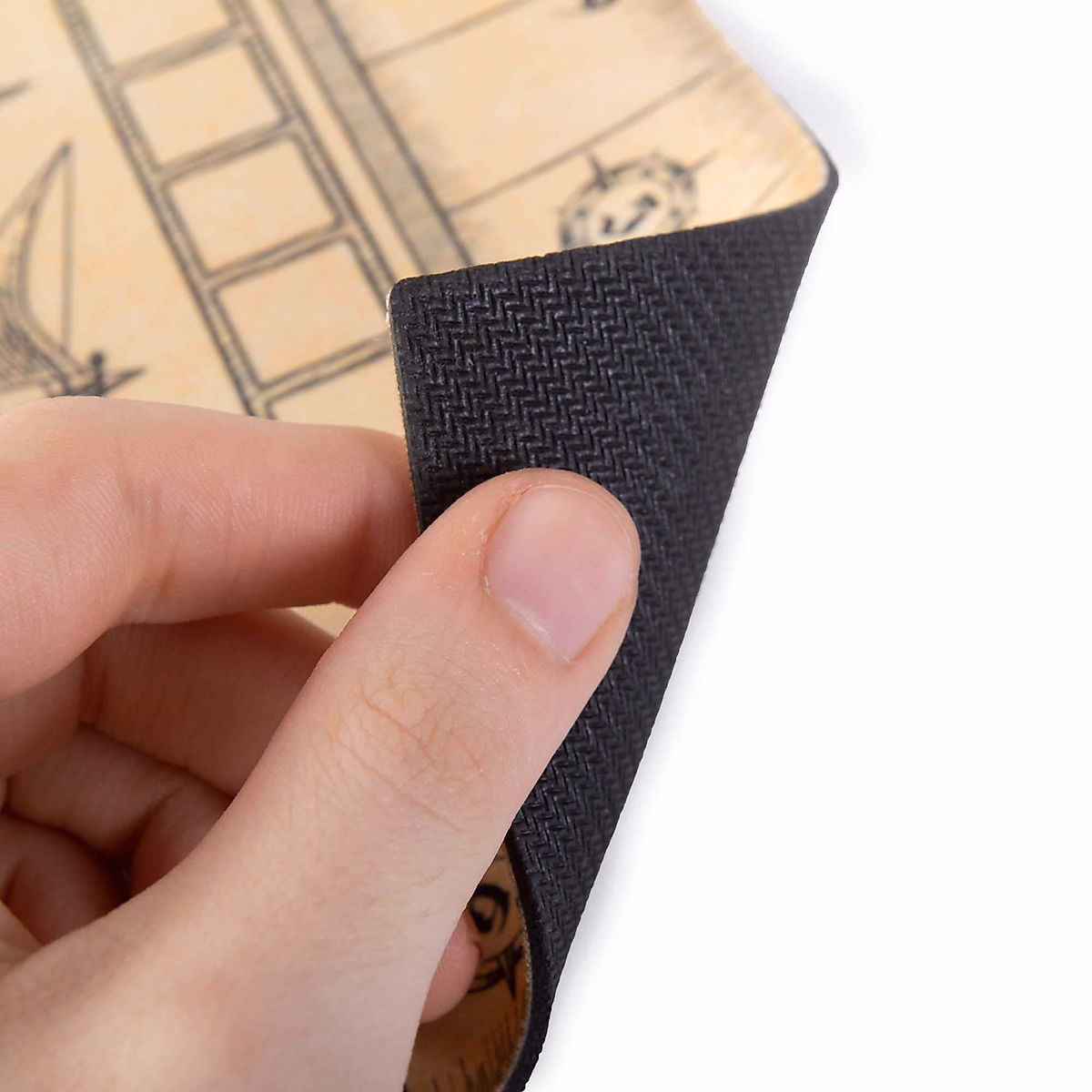 Liar's Dice Game Set - Classic Family Bluffing Game - Treasure Chest Includes Six Professional Bicast Leather Dice Cups, 30 Custom Bullseye D6 Dice, Custom Bidding Die, Pirate Ship Game Mat