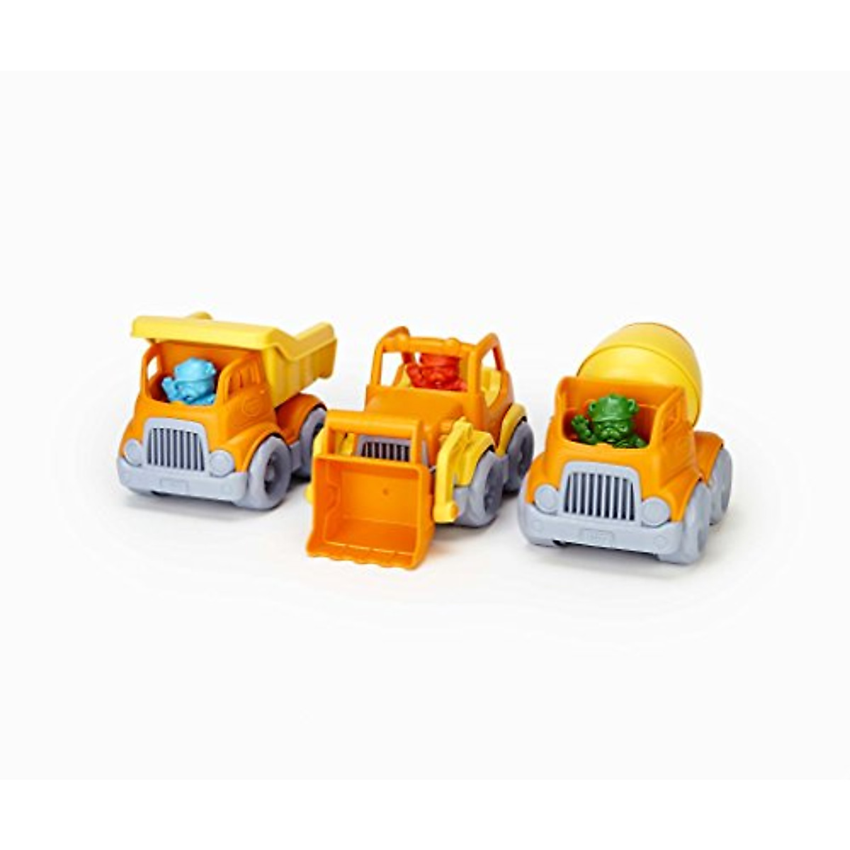 Green Toys Scooper Construction Truck, Yellow/Orange