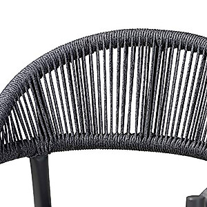 Baxton Studio Bar Stools, Grey