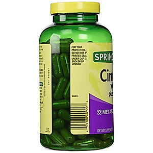 Spring Valley Cinnamon 1000mg Plus Chromium, 180 Capsules