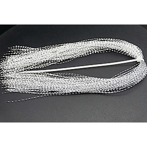 10 Packs Crystal Flash Fly Tying Material Hook Lure Flash Flies Decorating Holographic Tinsel Krystal Flashabou Sparkle Dry Streamer for Fishing Lure Dry Flies Making Supplies